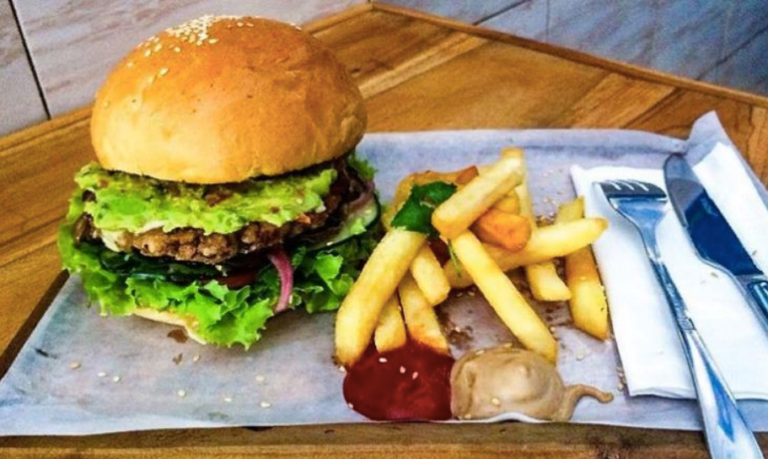 Luku Kitchen Seminyak, Burger and Burrito Dishes - Bali Travel Diary